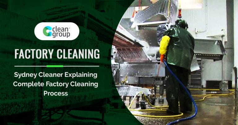 Sydney Factory Cleaner Explaining Complete Factory Cleaning Process